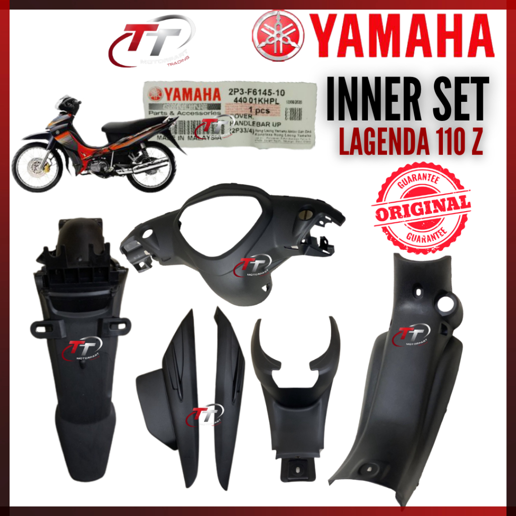 LAGENDA110 Z LAGENDA 110 SRL110 SRLZ INNER SET COVER PART HITAM METER ...