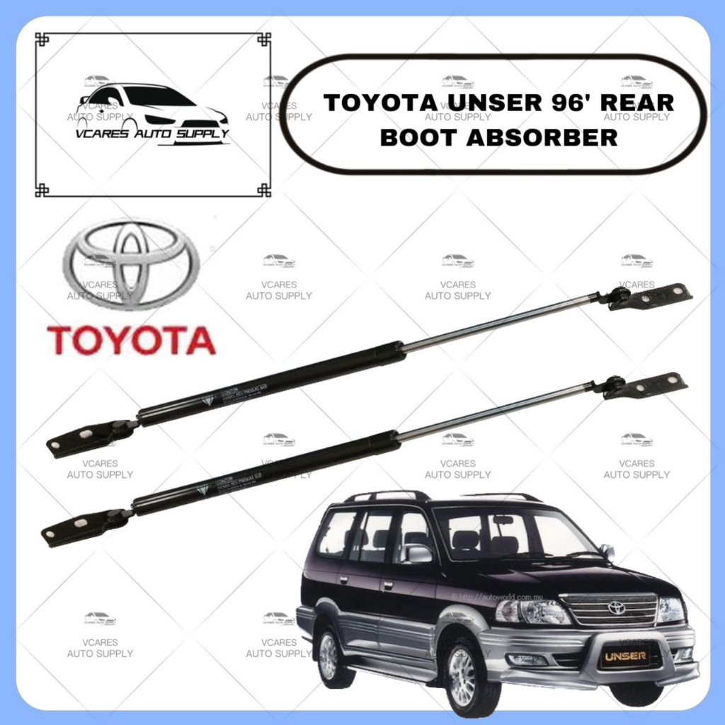 Toyota Unser 1996-2000 Rear Bonnet Absorber Damper Boot Absorber Gas ...