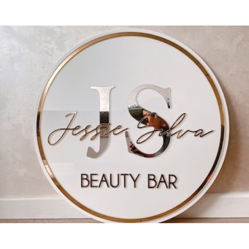 Acrylic Signboard Logo Lobby Cafe Beauty Salon Bakery | Shopee Malaysia