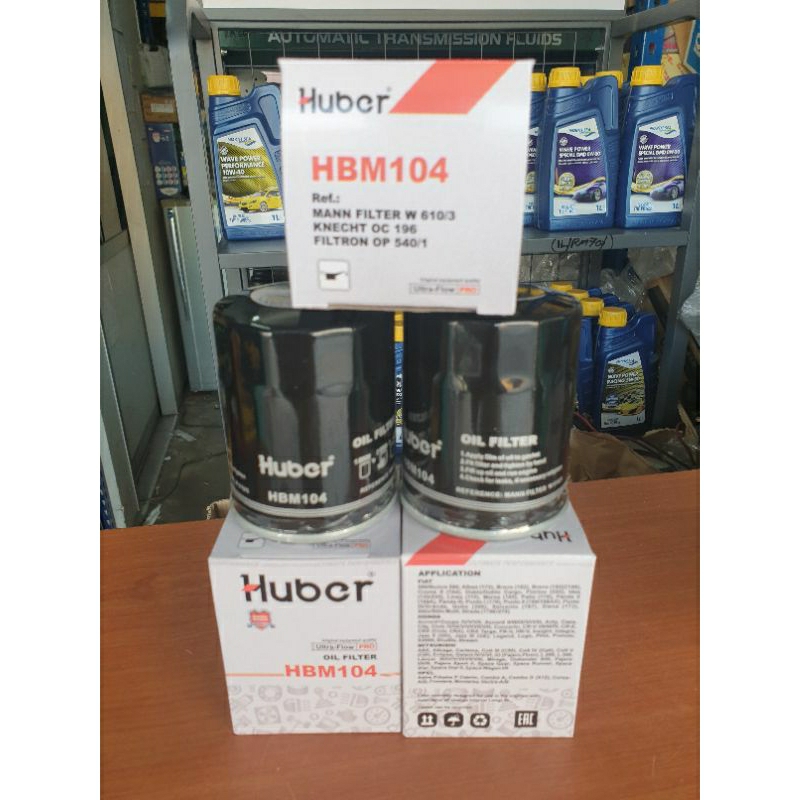 Oil Filter Huber Made In Germany 🇩🇪(Proton/Mit) | Shopee Malaysia