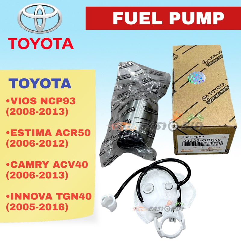ORIGINAL FUEL PUMP ASSY - TOYOTA AE101 VIOS NCP93 ALTIS CAMRY ACV40 ...