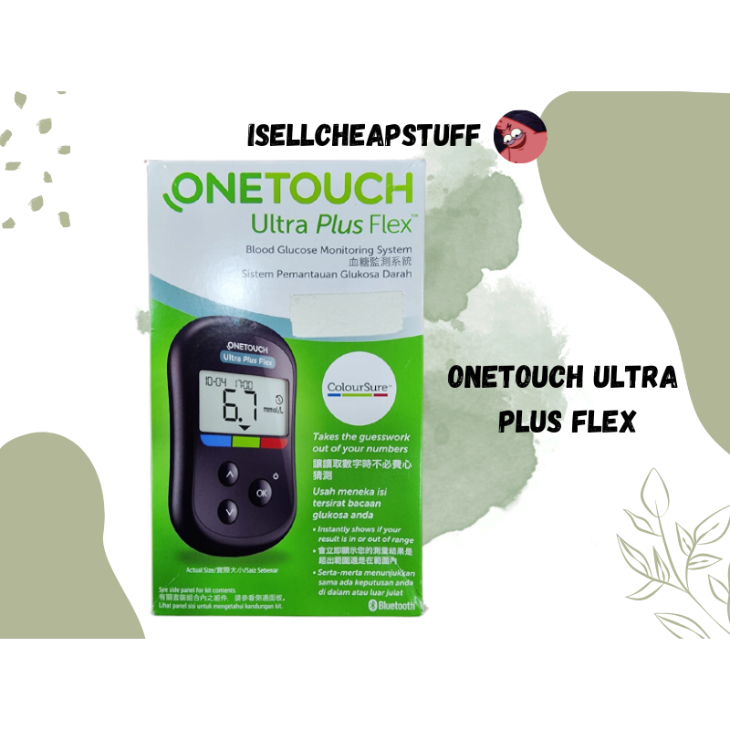 ONETOUCH ULTRA PLUS FLEX (NO STRIPS INCLUDED) | Shopee Malaysia
