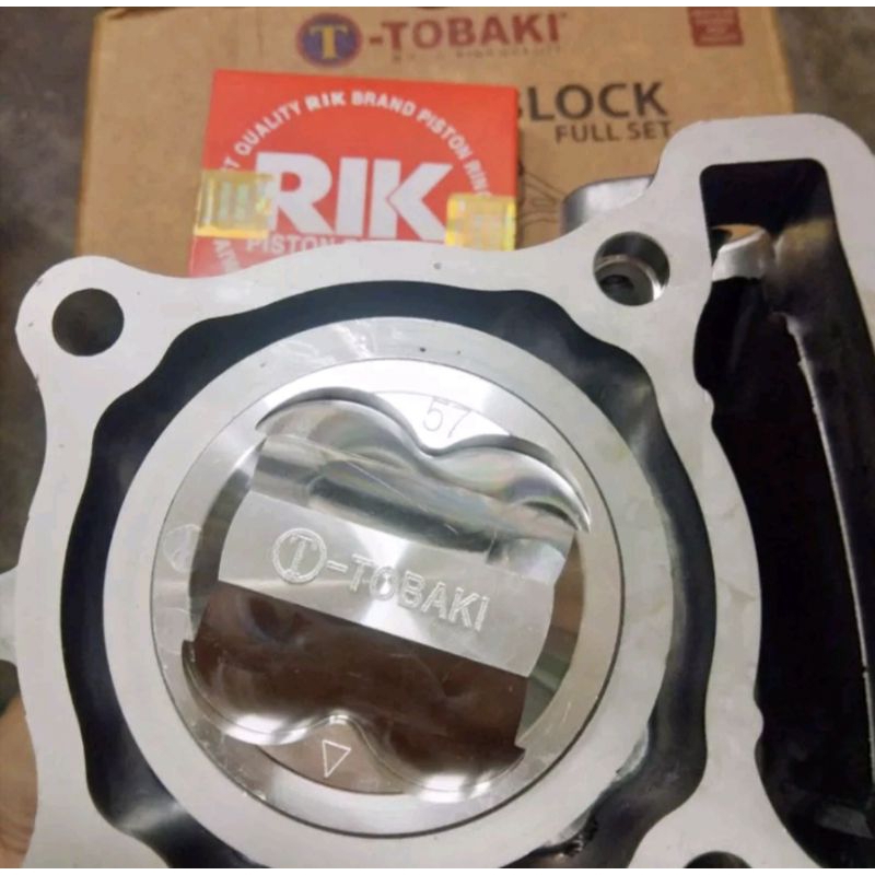 Racing Block Set LEO Y15ZR LC135 57MM 60MM Dome FZ150 TOBAKI TOKAHI Ring RIK ESPADA SWIPOH ...