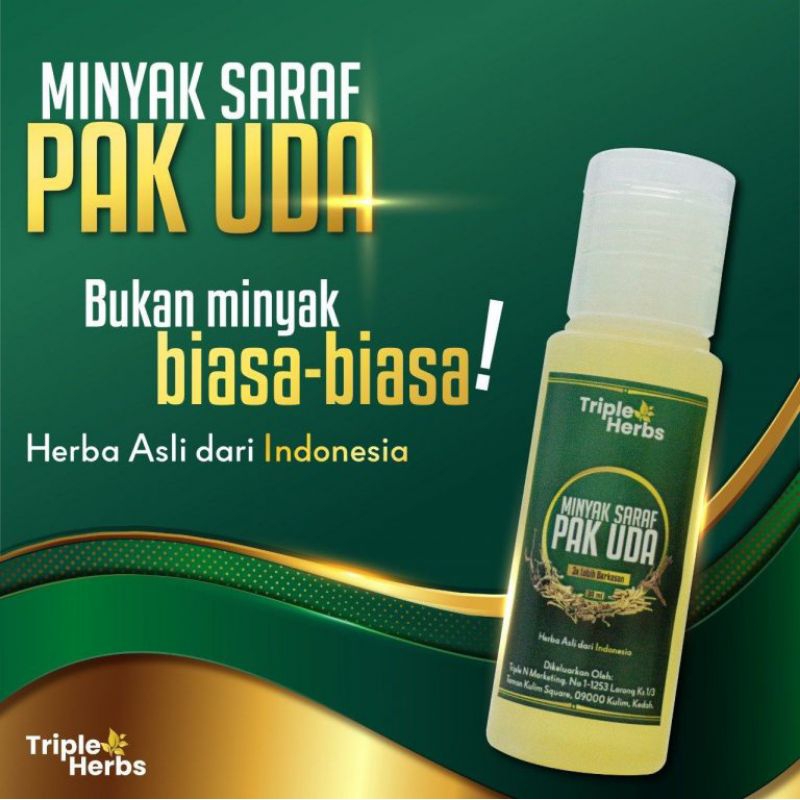 MINYAK SARAF PAK UDA | Shopee Malaysia