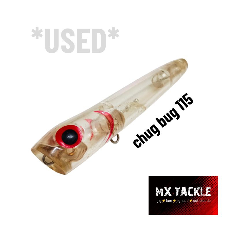 CHUG BUG 115 TRANSPARENT 🔥 USED/TERPAKAI | Shopee Malaysia
