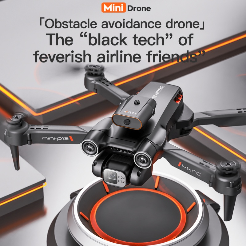 P12 WIFI Drone With 4 Way Anti Langar + Adjustable Dual Camera Version ...