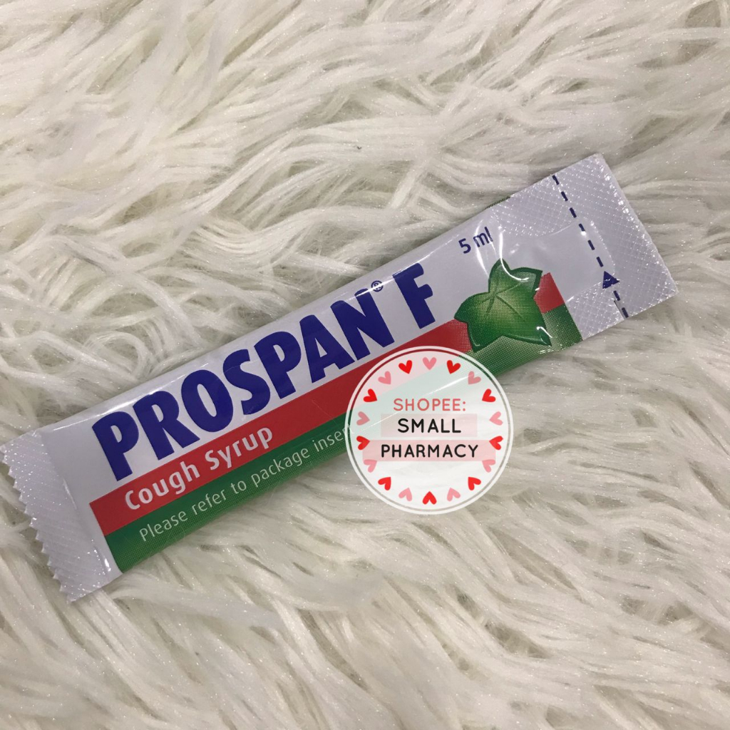 Prospan F Cough Syrup Stick [ with menthol ] 5ml x 1 sachet / 1 box ...