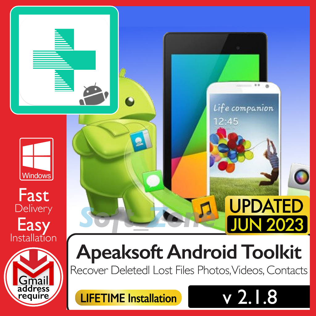 Apeaksoft Android Toolkit 2.1.8 - Recover Deleted, Lost Files Photos, Videos, Contacts [WINDOWS ...