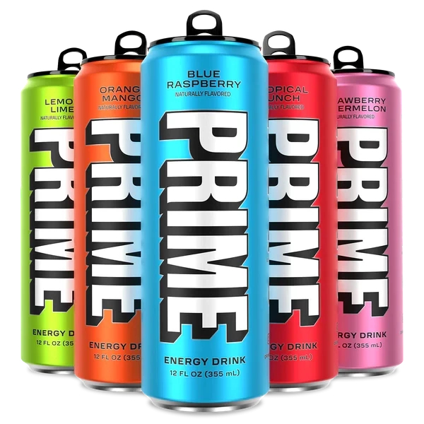 Prime Energy Drink Naturally Flavored, 200mg Caffeine, Zero Sugar ...