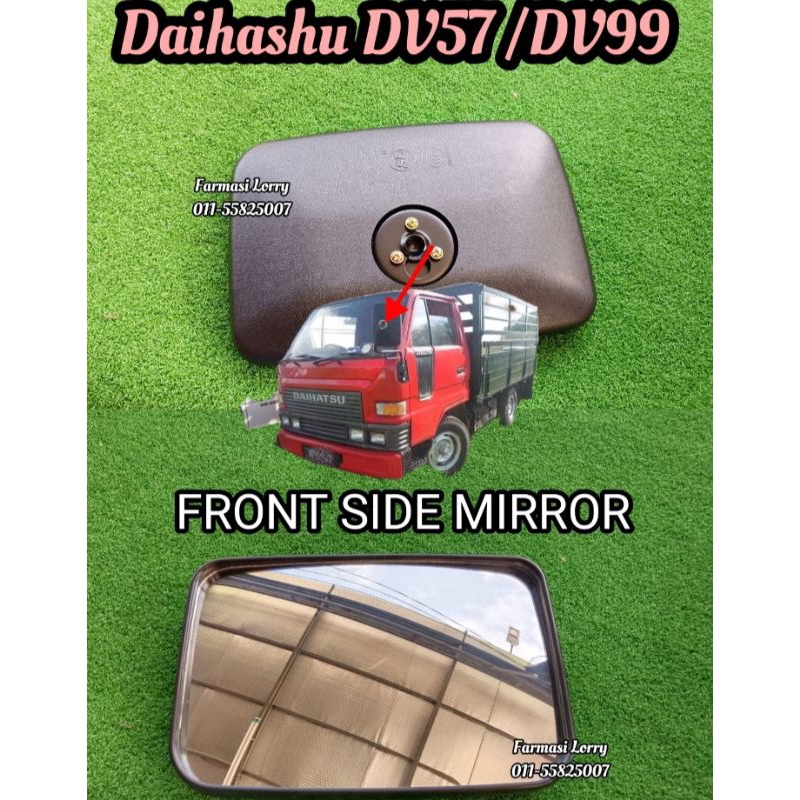 Daihatsu DV57/DV99 Front Side Mirror | Shopee Malaysia
