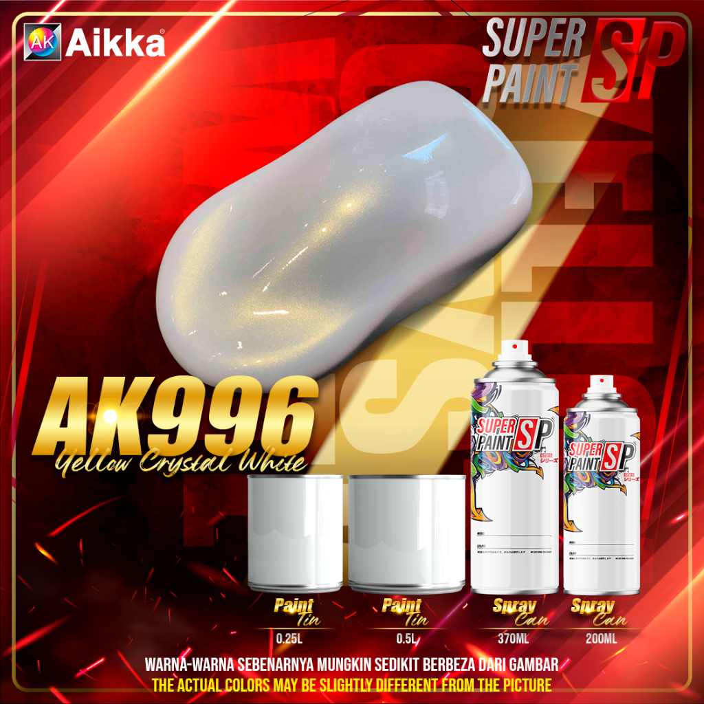 AIKKA Crystal Colour AK990 - AK999 | Crystal Series | 2K Basecoat Motor ...