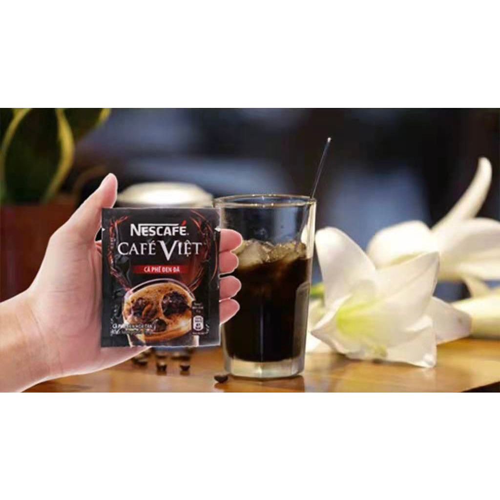 Nescafe Black Coffee 1 pack - Nescafe Cafe Việt Cafe Đen Đá - Nescafe ...