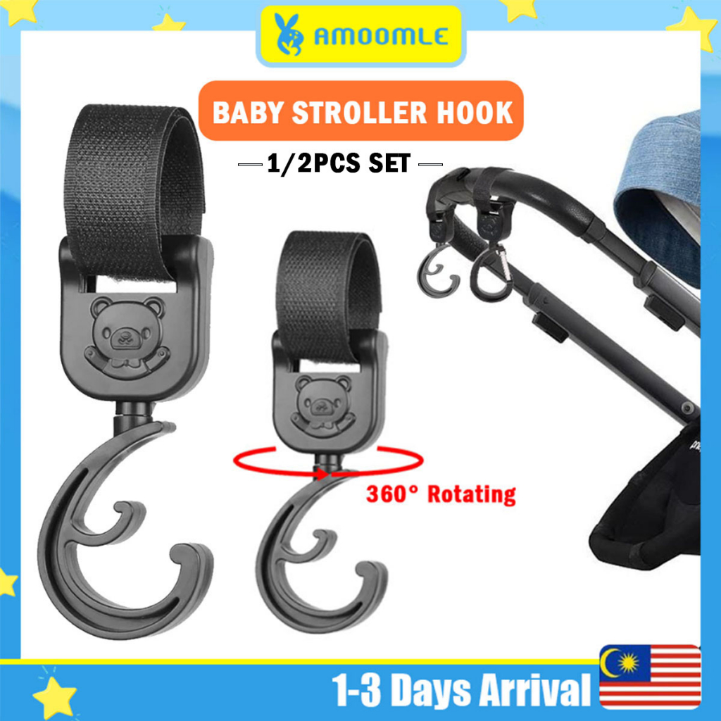🔥READY STOCK🔥Baby Stroller Hooks Multifunctional Baby Stroller Buckle ...