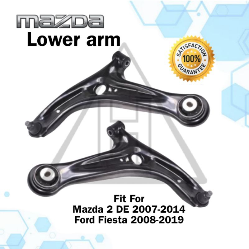 LOWER ARM LH&RH MAZDA 2 1.5 DE 2007-2014 (DG80-34-300/350) | Shopee ...