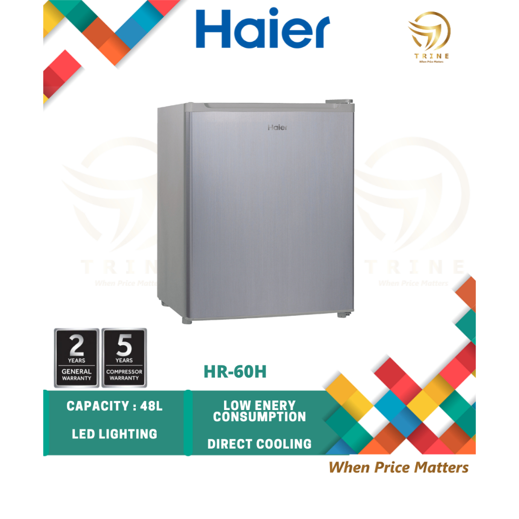 HAIER 50L MINI BAR REFRIDGERATOR HR-60H HR60H | Shopee Malaysia