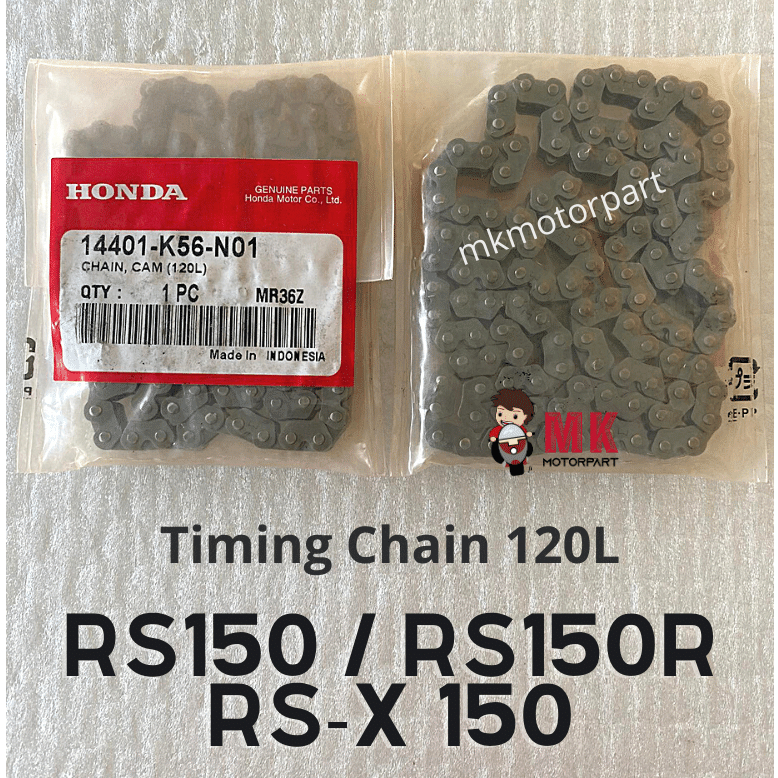 TIMING CHAIN Honda RS150 / RS150R / RSX / RS-X 150 / RSX150 Rantai ...