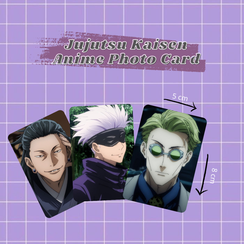 Jujutsu Kaisen Anime Photo Card | Shopee Malaysia
