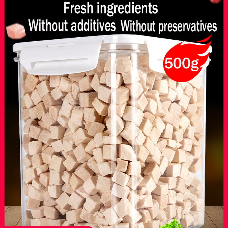 Premium Freeze Dried Chicken Snack Pet Freeze Drying Bucket 500g ...