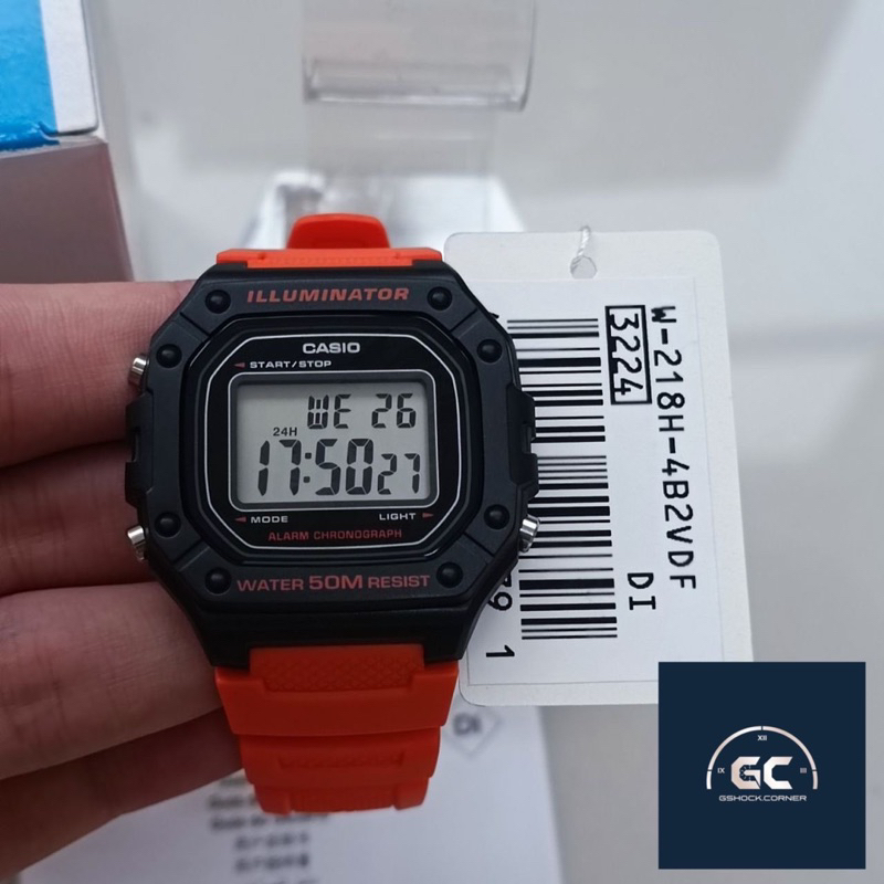 CASIO DIGITAL W-218H-4B2/W-218H-4B2VDF/W-218H/W218H | Shopee Malaysia