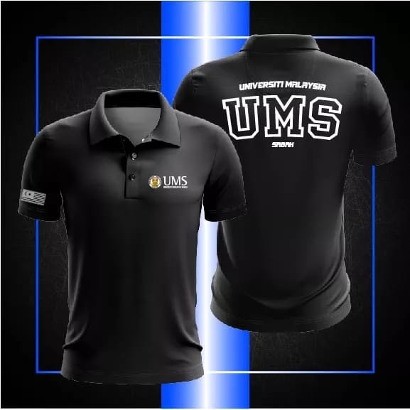 Baju UMS Universiti Malaysia Sabah Polo shirt UMS Ready Stock | Shopee ...
