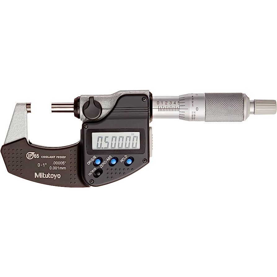 Mitutoyo Digimatic Micrometer W O Spc Output Shopee Malaysia