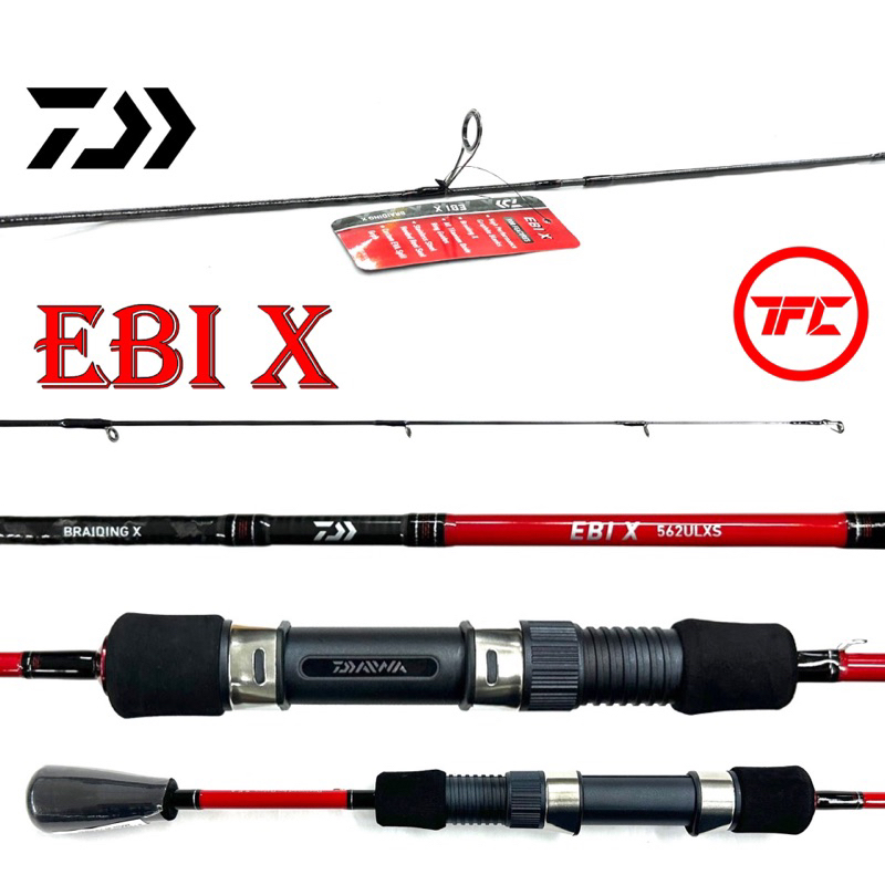 DAIWA EBI X Ultralight Spinning Rod UL Finesse Udang Prawn Ultra Light | Shopee Malaysia