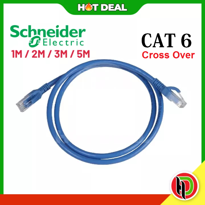 (Bundle of 10u ) 0.5m to 5.0m Custom Made Schneider Cross Over CAT6 ...