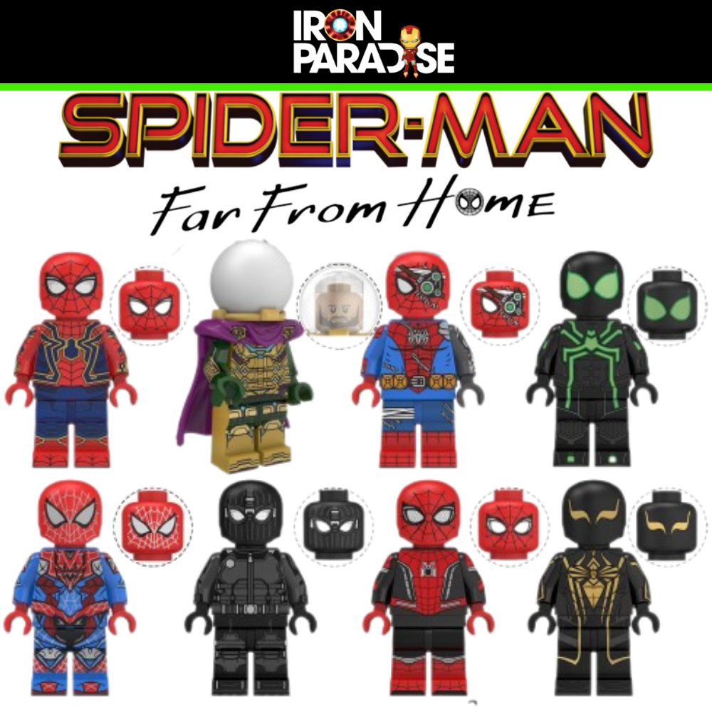 Spiderman Far From Home Mini-Brick Action Figure | Shopee Malaysia