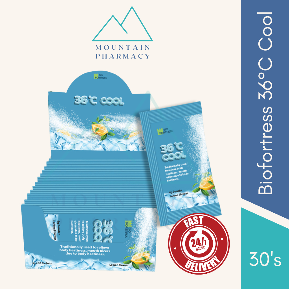 Biofortress 36°C Cool Sachet 30's | Shopee Malaysia