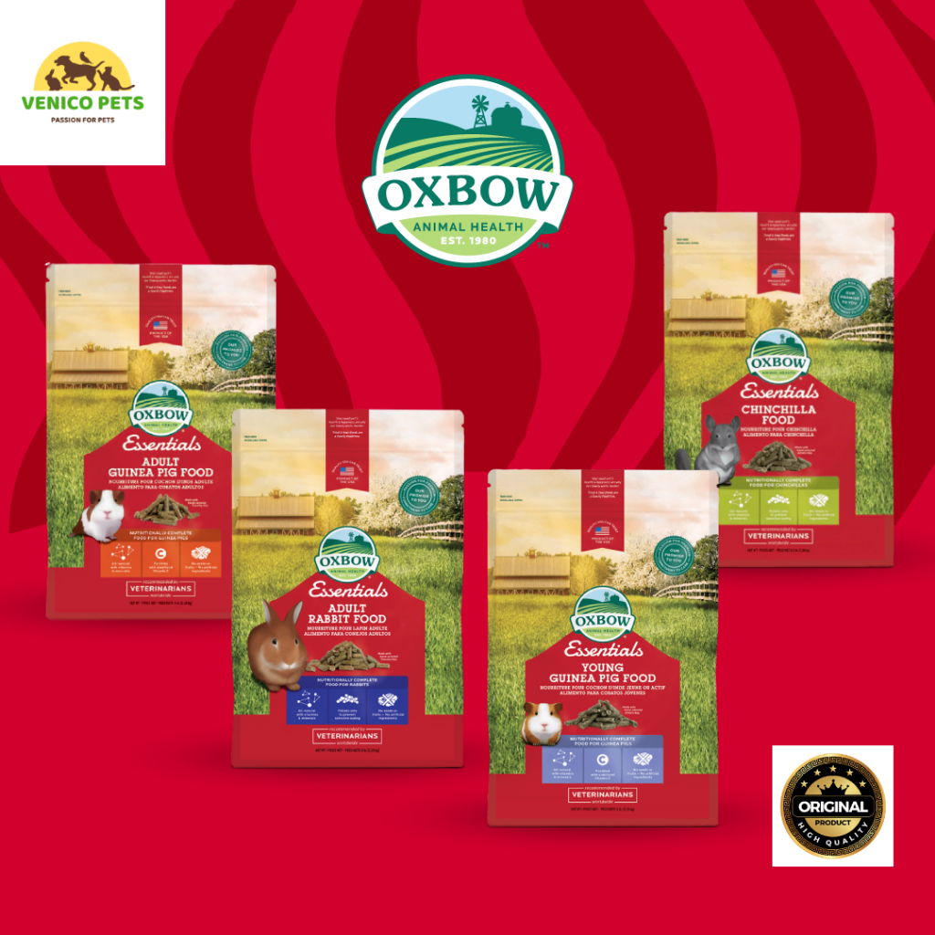 Oxbow Essentials 10lb 4.53Kg Premium Adult Young Rabbit Guinea Pig ...
