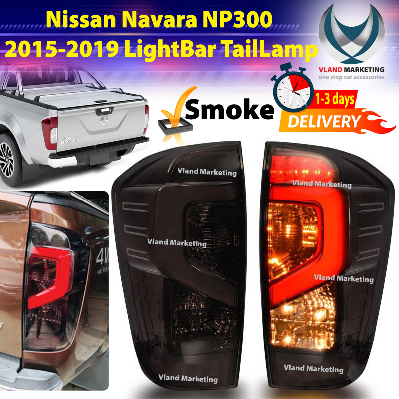 Nissan Navara NP300 2015 - 2019 Light Bar Tail Lamp | Shopee Malaysia