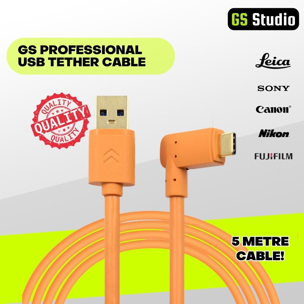 GS Professional USB Tether Cable To Connect Transfer Data To PC And ...