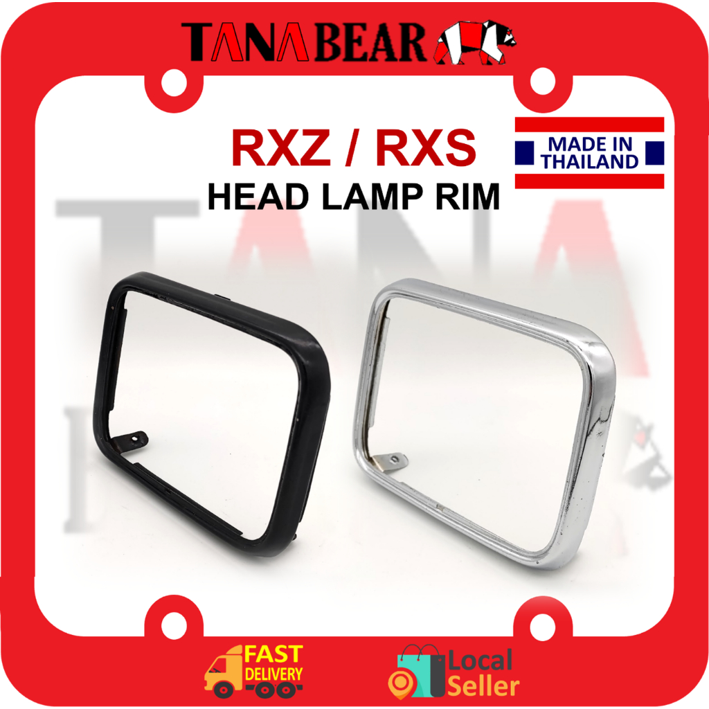 Head Lamp Rim RXZ/RXS Black/Chrome HeadLamp Frame | Shopee Malaysia