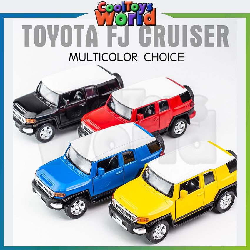 1:32 FJ Cruiser Alloy Car Model Diecasts & Toy Metal Off-road Vehicles ...