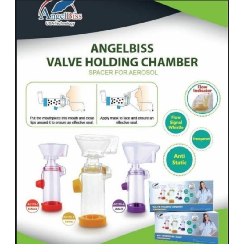 ANGELBISS VALVE HOLDING CHAMBER(ADULT, CHILDREN, INFANTS) 1pcs | Shopee ...