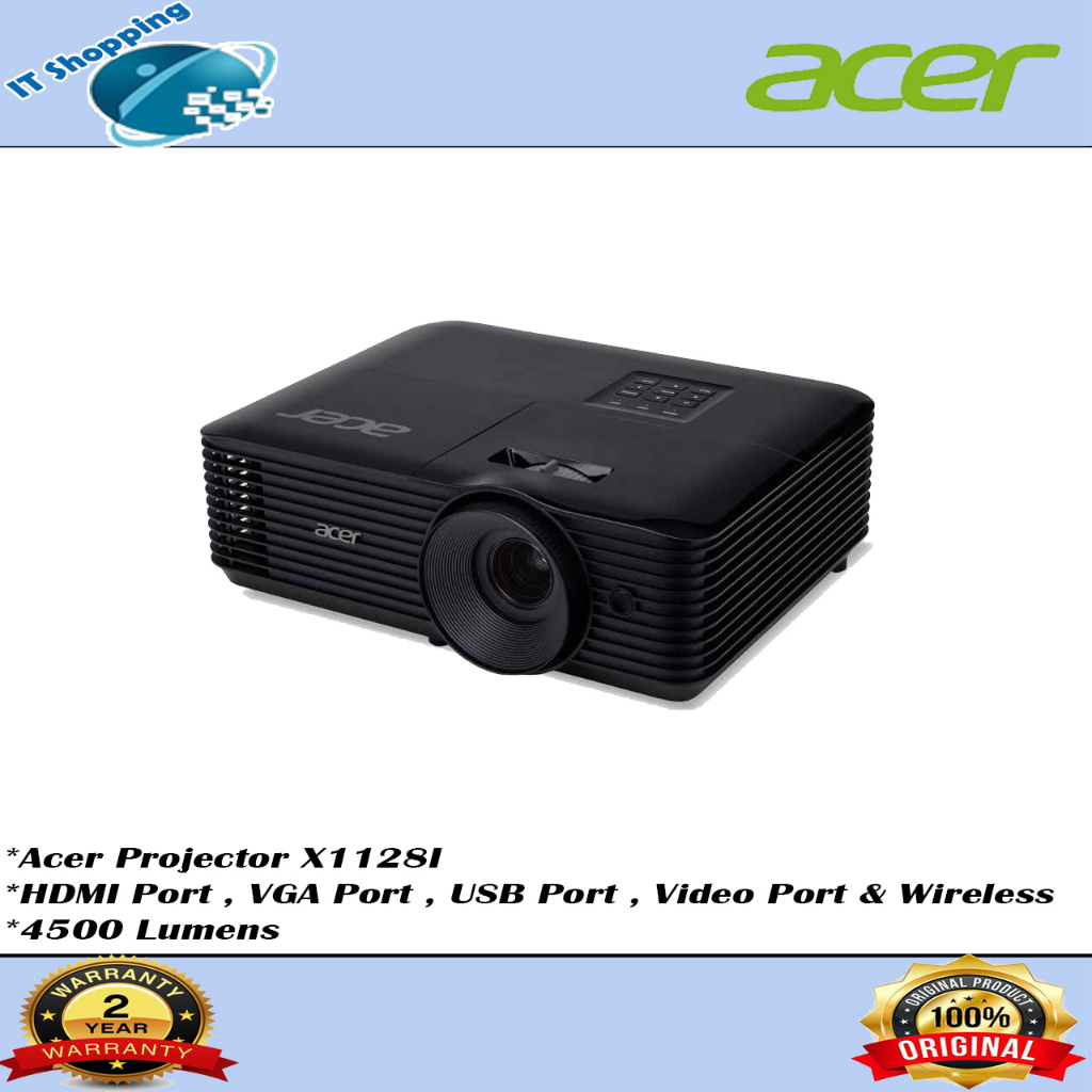 Acer X1128I Wireless Projector | Shopee Malaysia