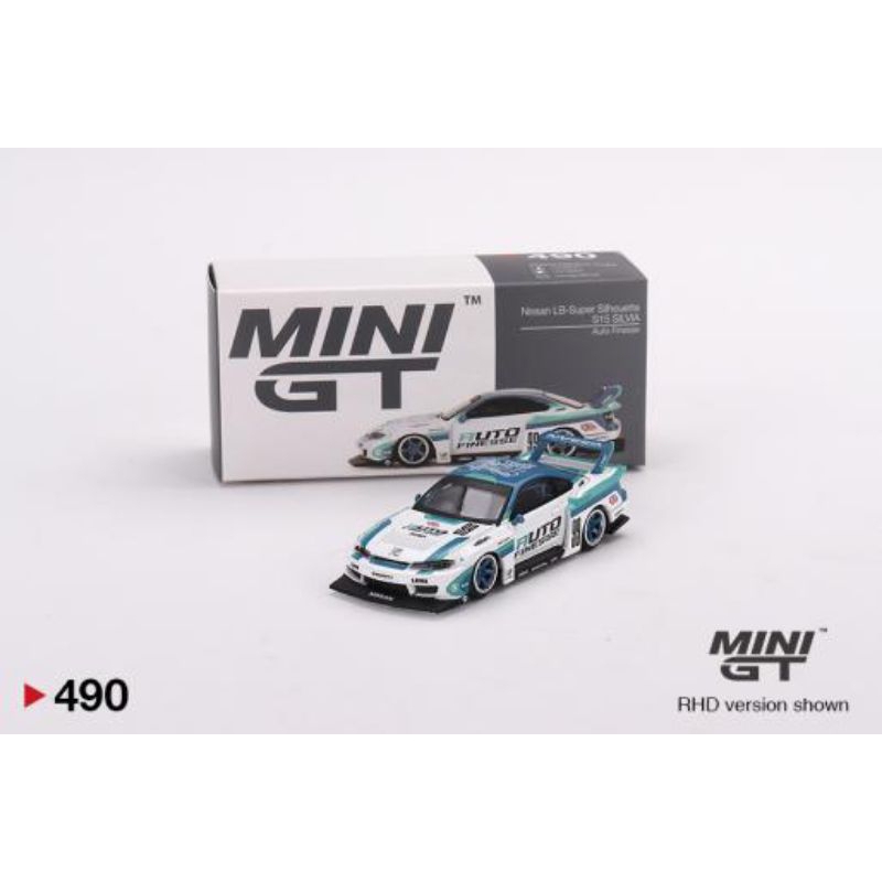 MINI GT #490 Nissan LB-Super Silhouette S15 SILVIA Auto Finesse ...