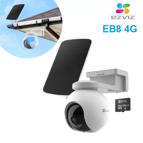 EZVIZ EB8 4G 2K PAN & TILT BATTERY CAMERA WITH SMART HUMAN MOTION ...