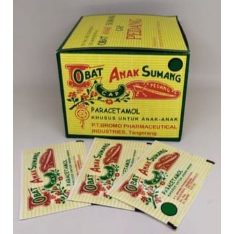 Obat Anak Sumang Cap Pedang 425mg Sachet (per Dos) | Shopee Malaysia