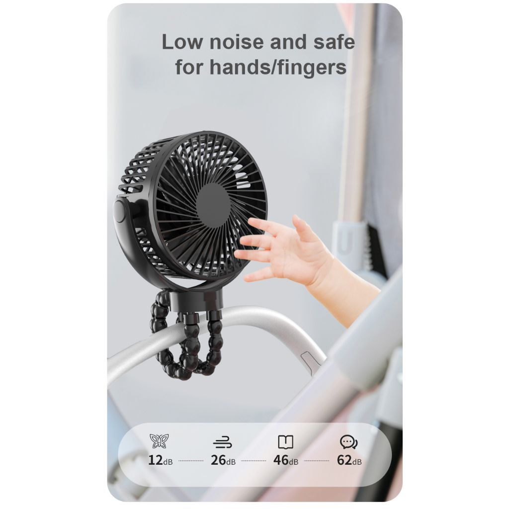 2023 Newset Octopus Fan Portable Handheld USB Fan Multifunctional ...