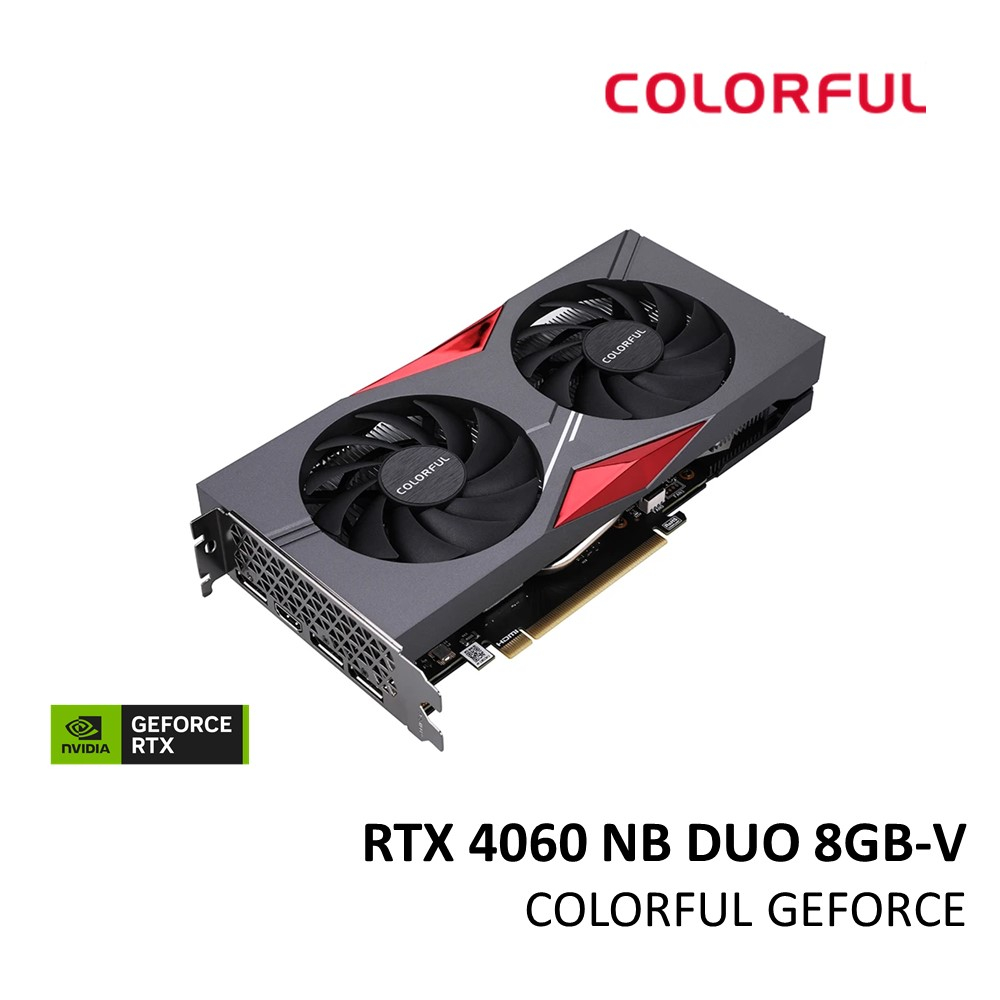 COLORFUL RTX 4060 NB DUO 8GB-V NVIDIA GRAPHIC CARD | Shopee Malaysia