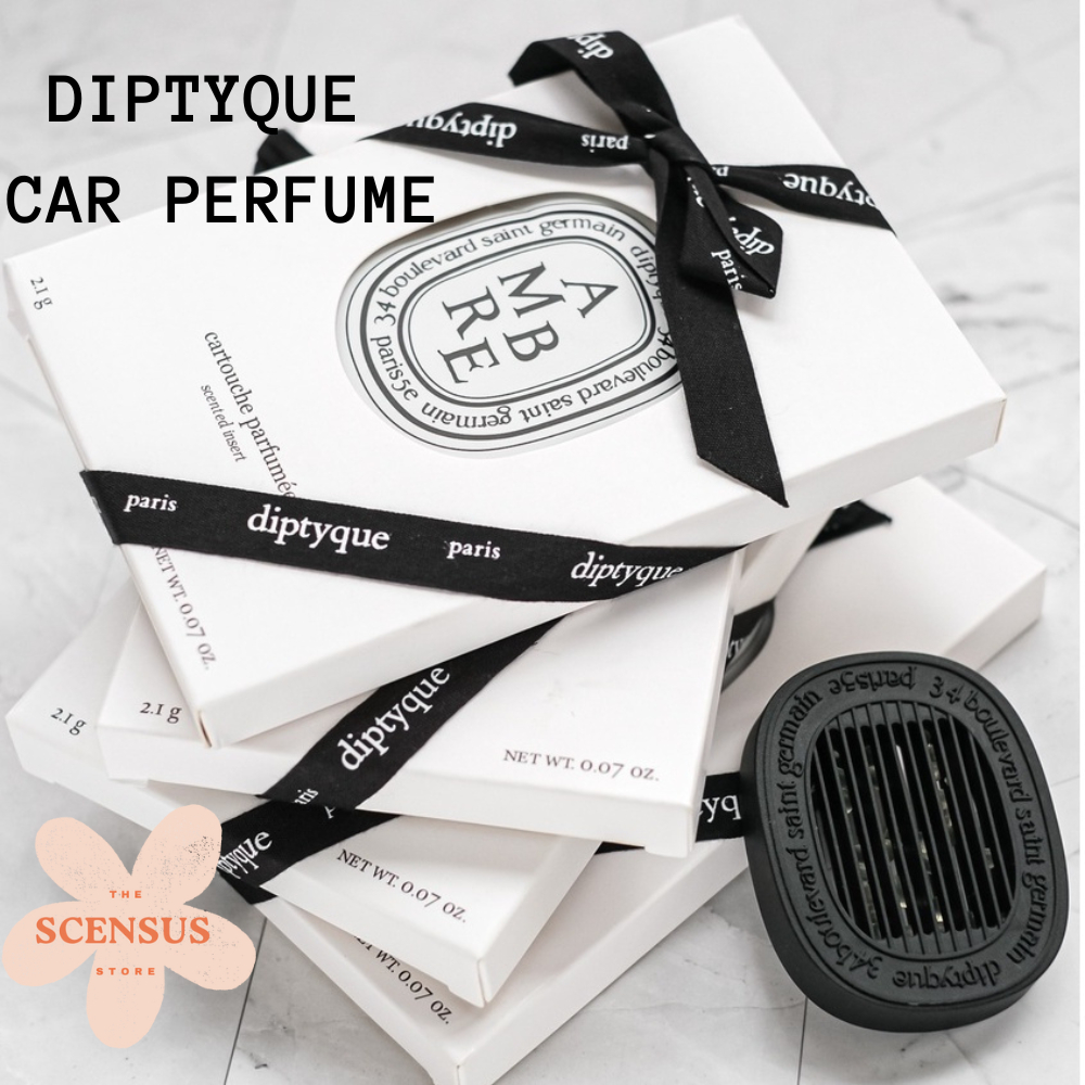Diptyque Car Aromatherapy Diptyque Solid Perfume Premium Black Ribbon ...