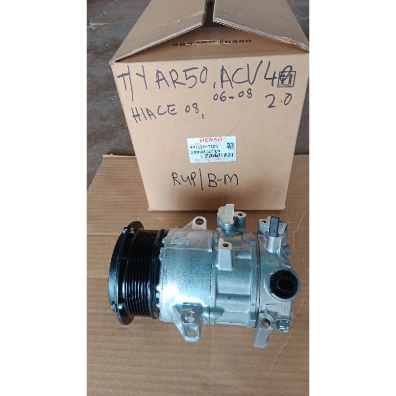 Toyota Estima ACR50, Camry ACV40 2.0, Hiace 08" A/C Compressor Assy W ...