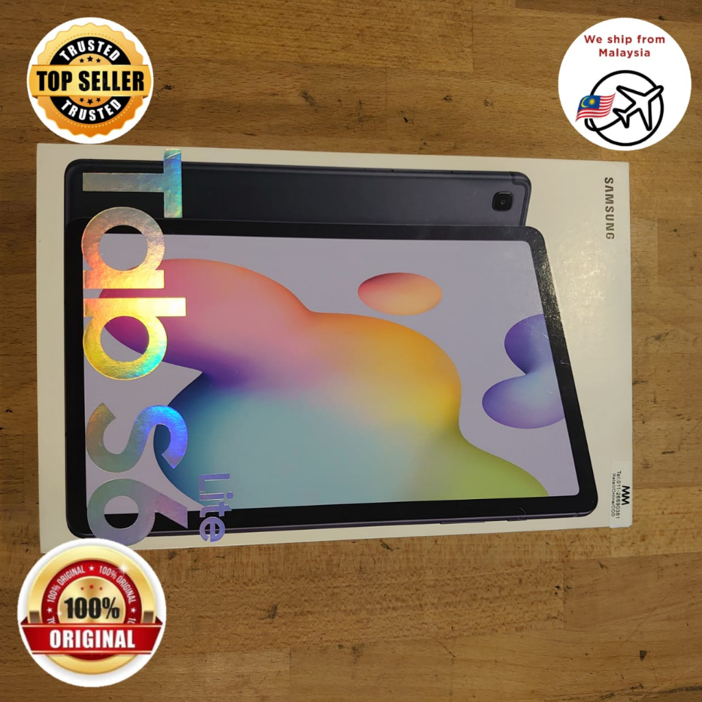 Samsung Galaxy Tab S6 Lite Box 100% Original Use | Shopee Malaysia