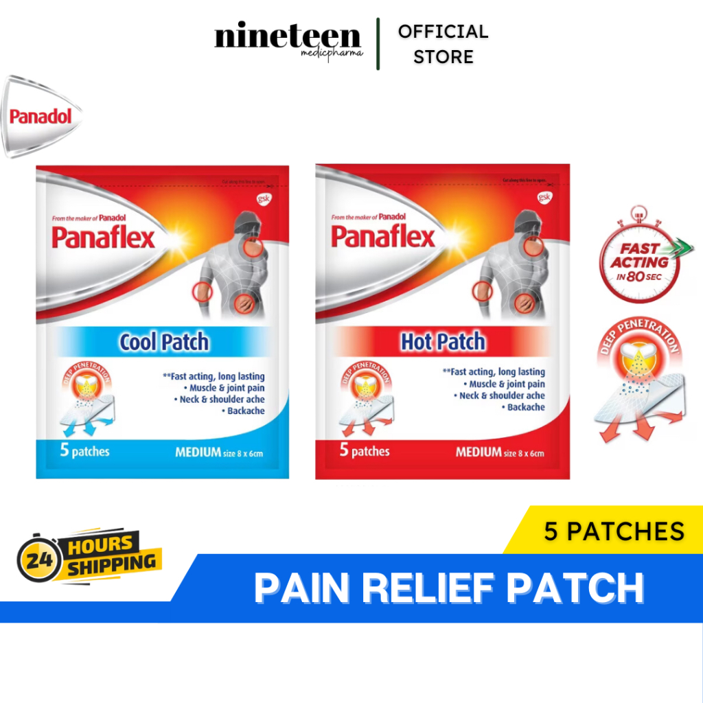 PANAFLEX Hot / Cool Patch (5's) | Shopee Malaysia