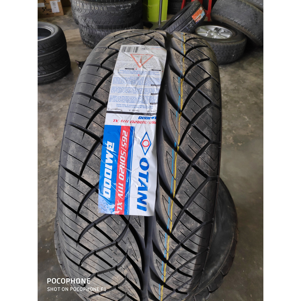 OTANI BM1000 2025 265/50/20 265/50R20 2655020 265-50-20 265 50 20 TAYAR BARU MADE IN THAILAND ...