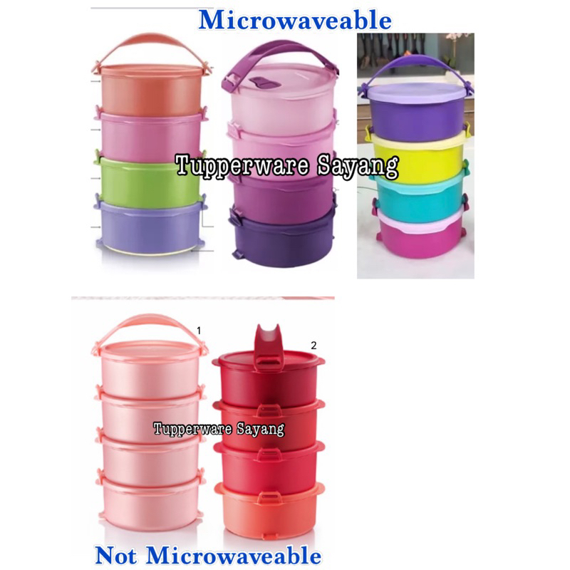 Tupperware Tup Tiffin Dua Set 550ml | Shopee Malaysia