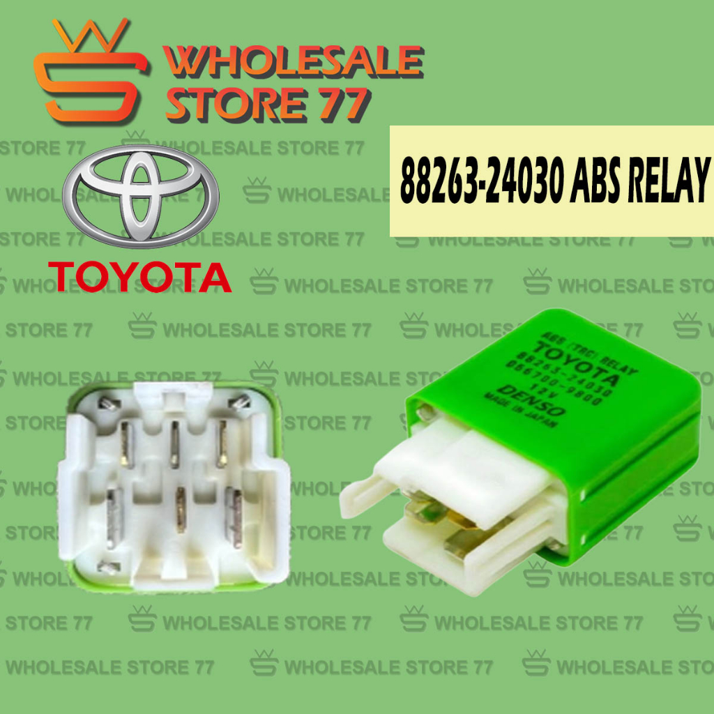 USED*TOYOTA LEXUS ABS RELAY DENSO 12V 88263-24030 056700-9800 | Shopee ...