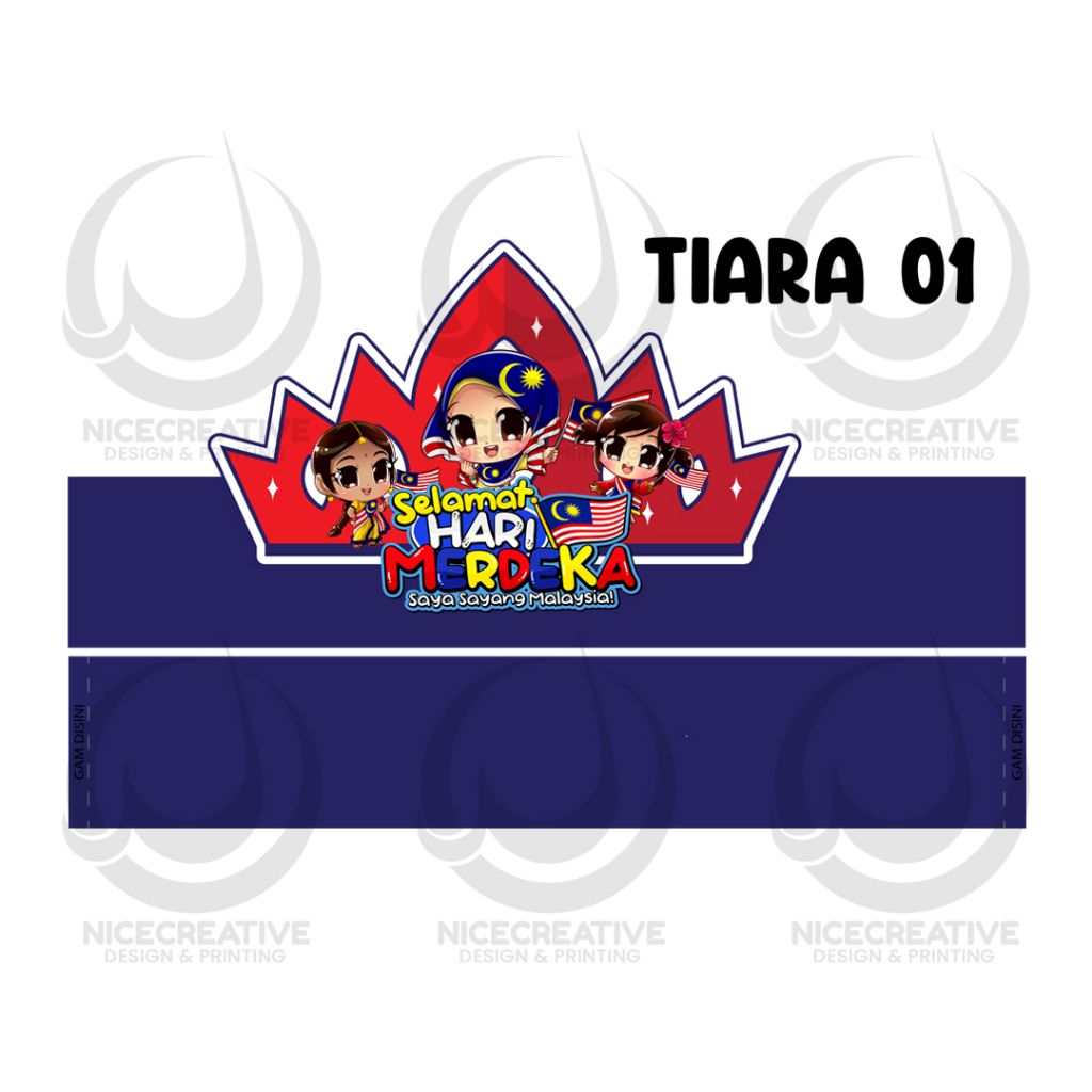 TIARA MERDEKA KANAK-KANAK | Shopee Malaysia