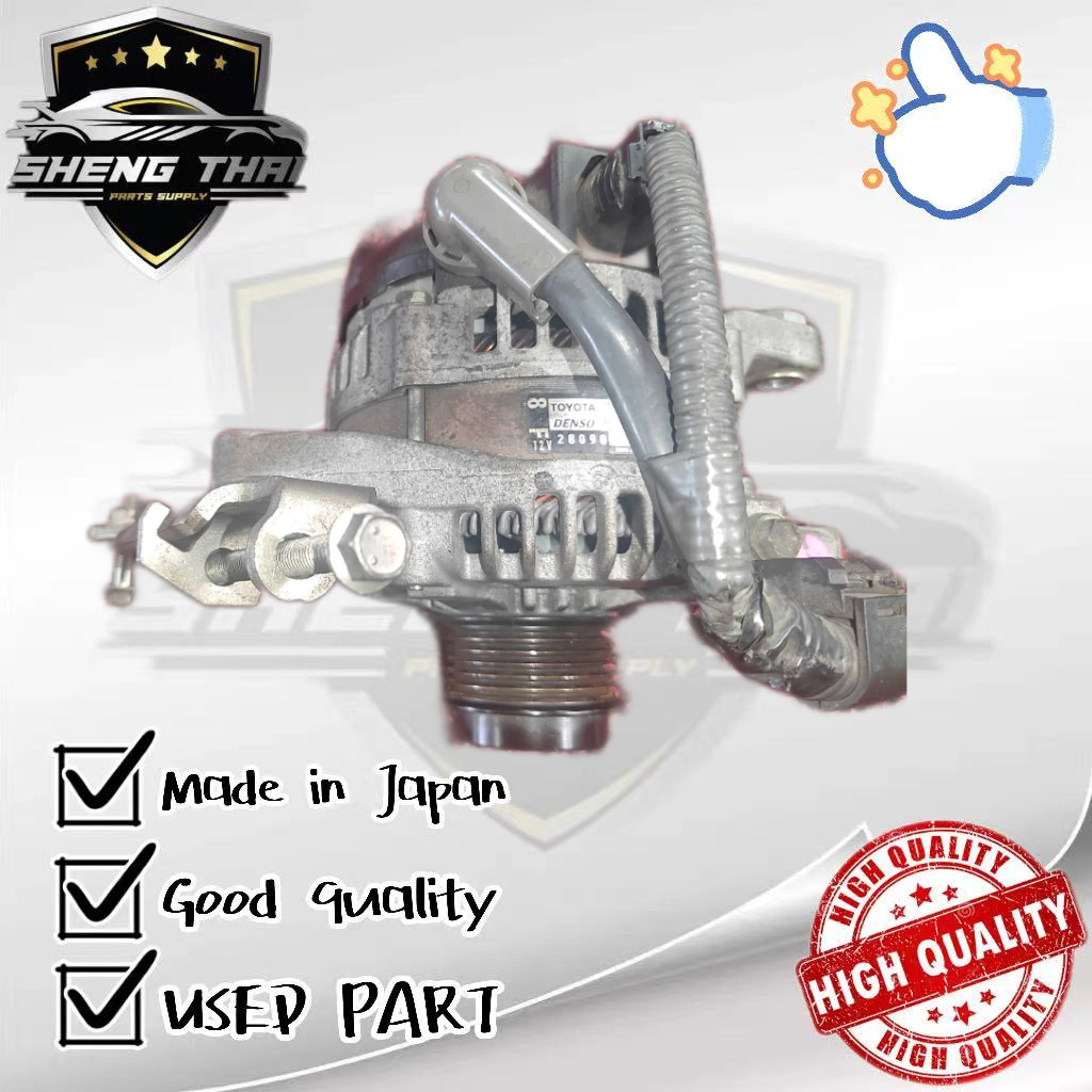 B1-15 TOYOTA 3ZR 2ZR ALTIS / WISH ZGE20 ALTERNATOR | Shopee Malaysia